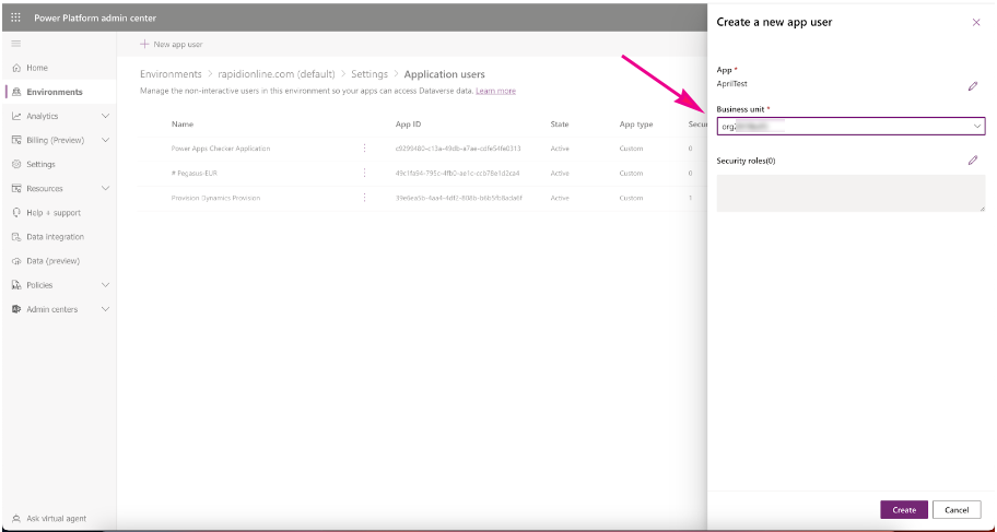 Connect my API to Dynamics 365