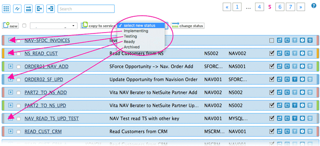New Feature: Transfer Status