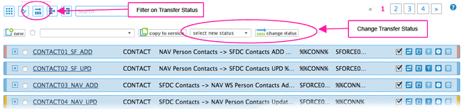 New Feature: Transfer Status