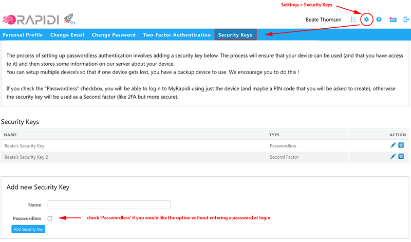 How To Enable Passkeys