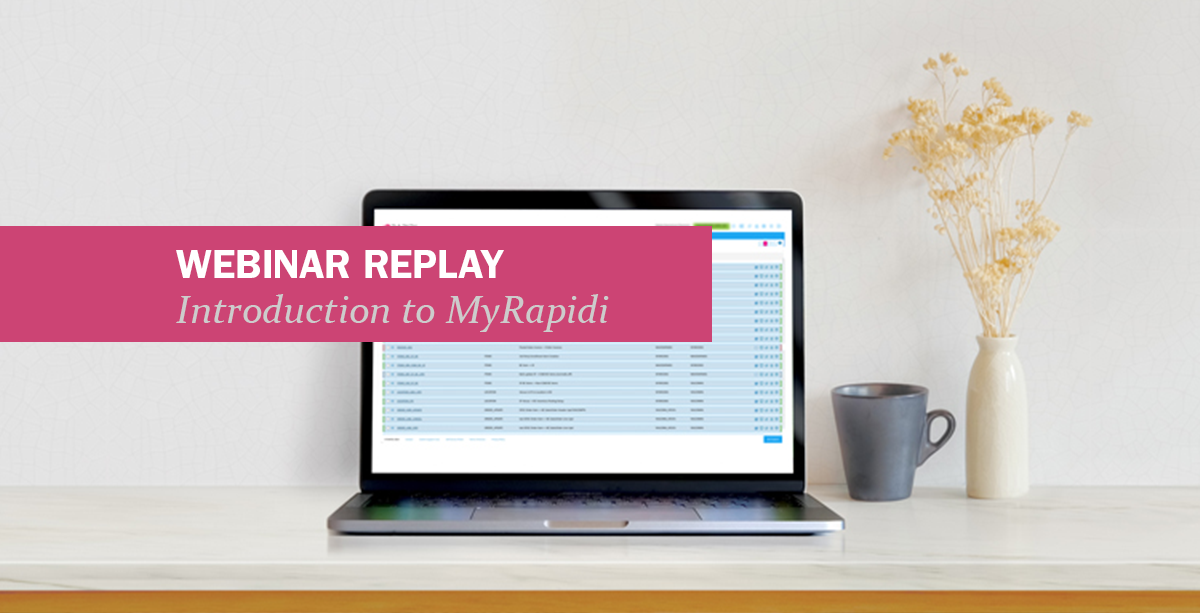 Replay: MyRapidi Intro Webinar March 2024